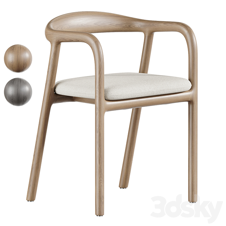 Mosso chair - Chair - 3D model