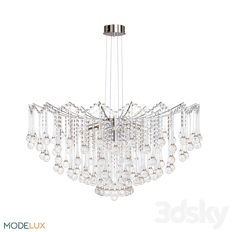 Pendant lamp MODELUX ML.6761.10 CR - Pendant light - 3D model