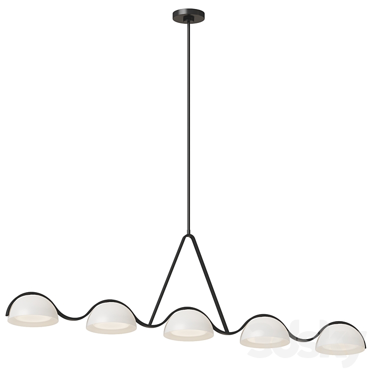 Nido by Visual Comfort Studio - Pendant light - 3D model