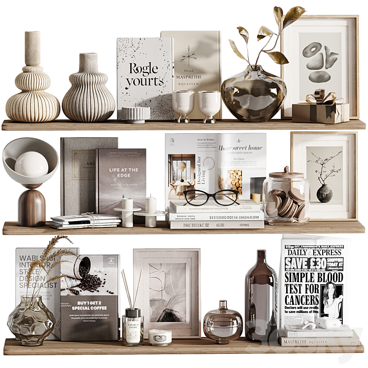 Decorative set43 - Decorative set - 3D model
