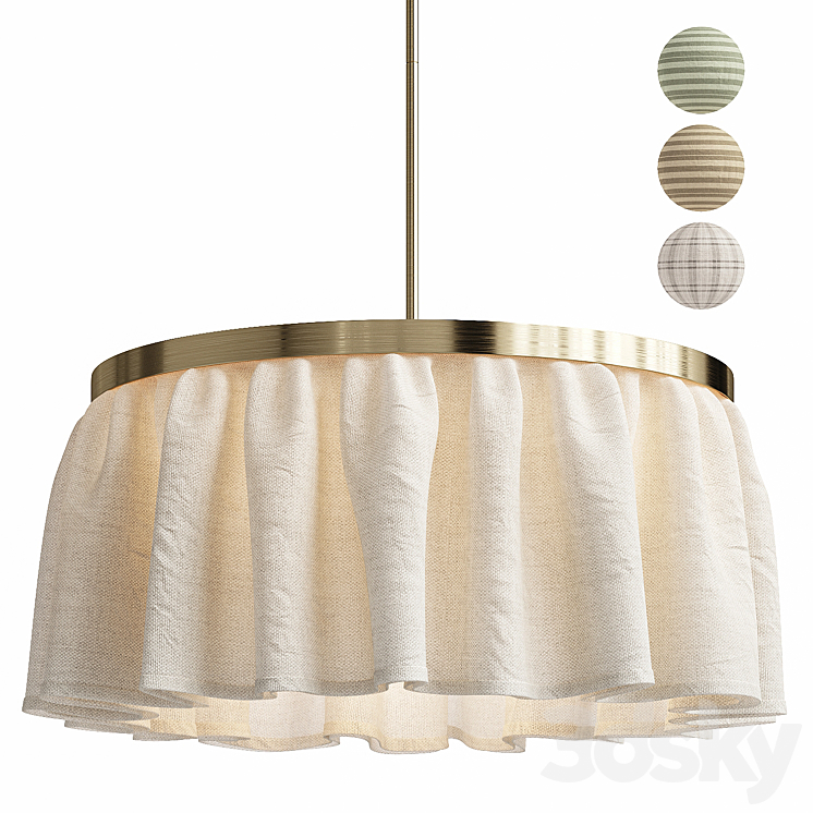 Camber Pendant Lamp - Pendant light - 3D model