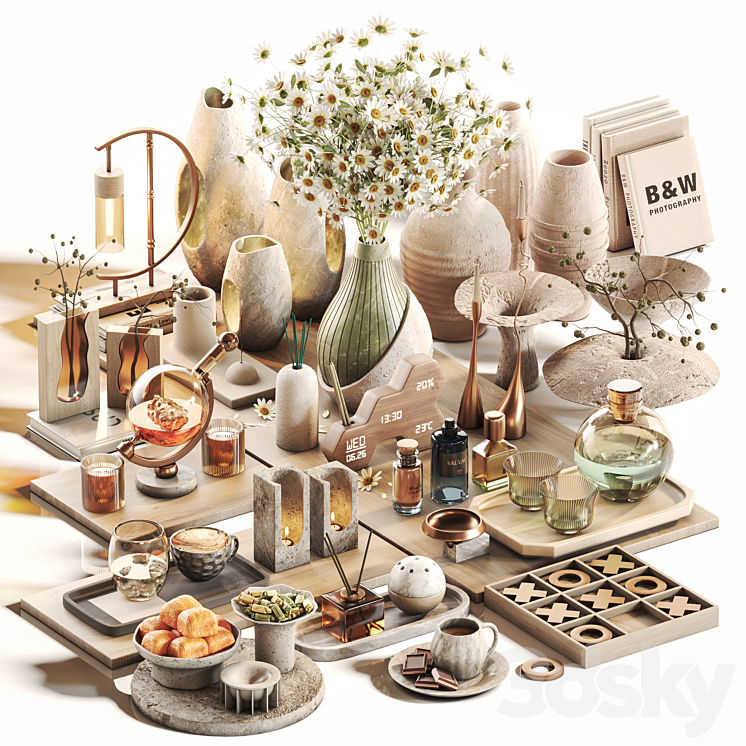 Decorative Set 37 - Decorative set - 3D model