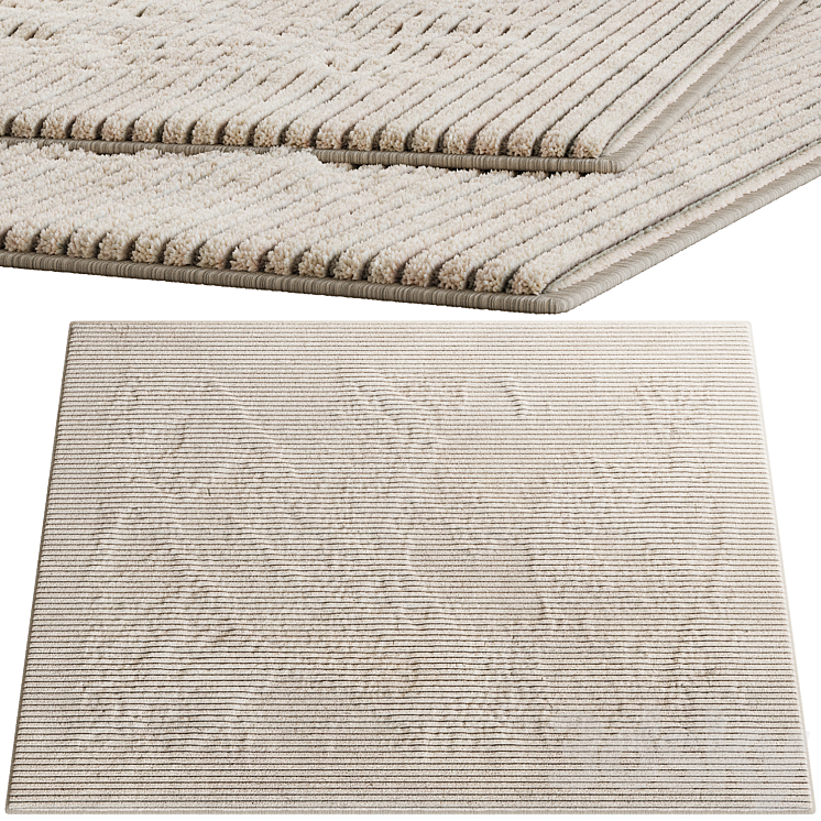 4K Carpet Art For Interior 91 - Carpets - 3D model
