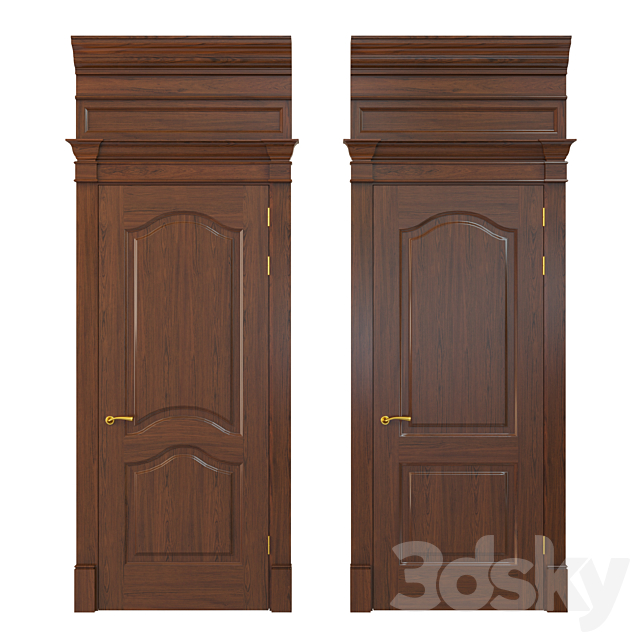 Interior doors - 3D Models Collection