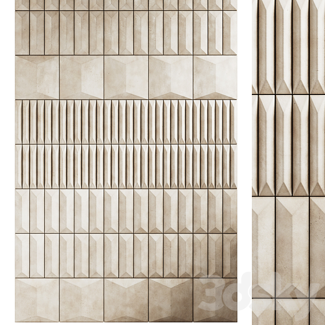 Wall Panels - 3D Models Collection