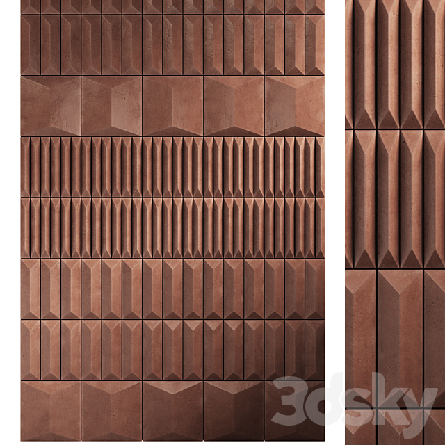 Wall Panels - 3D Models Collection