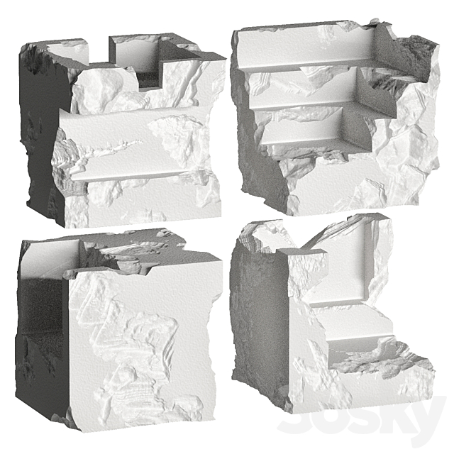 decor gypsum - 3D Models Collection