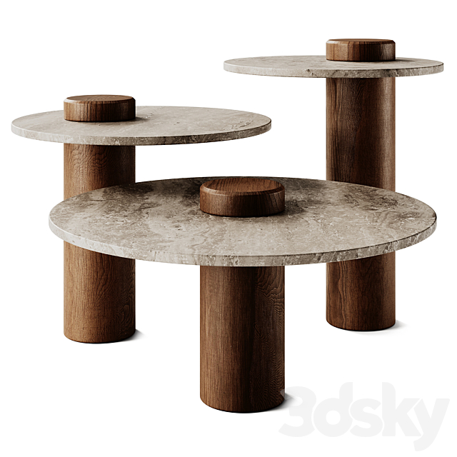 Side Tables - 3D Models Collection